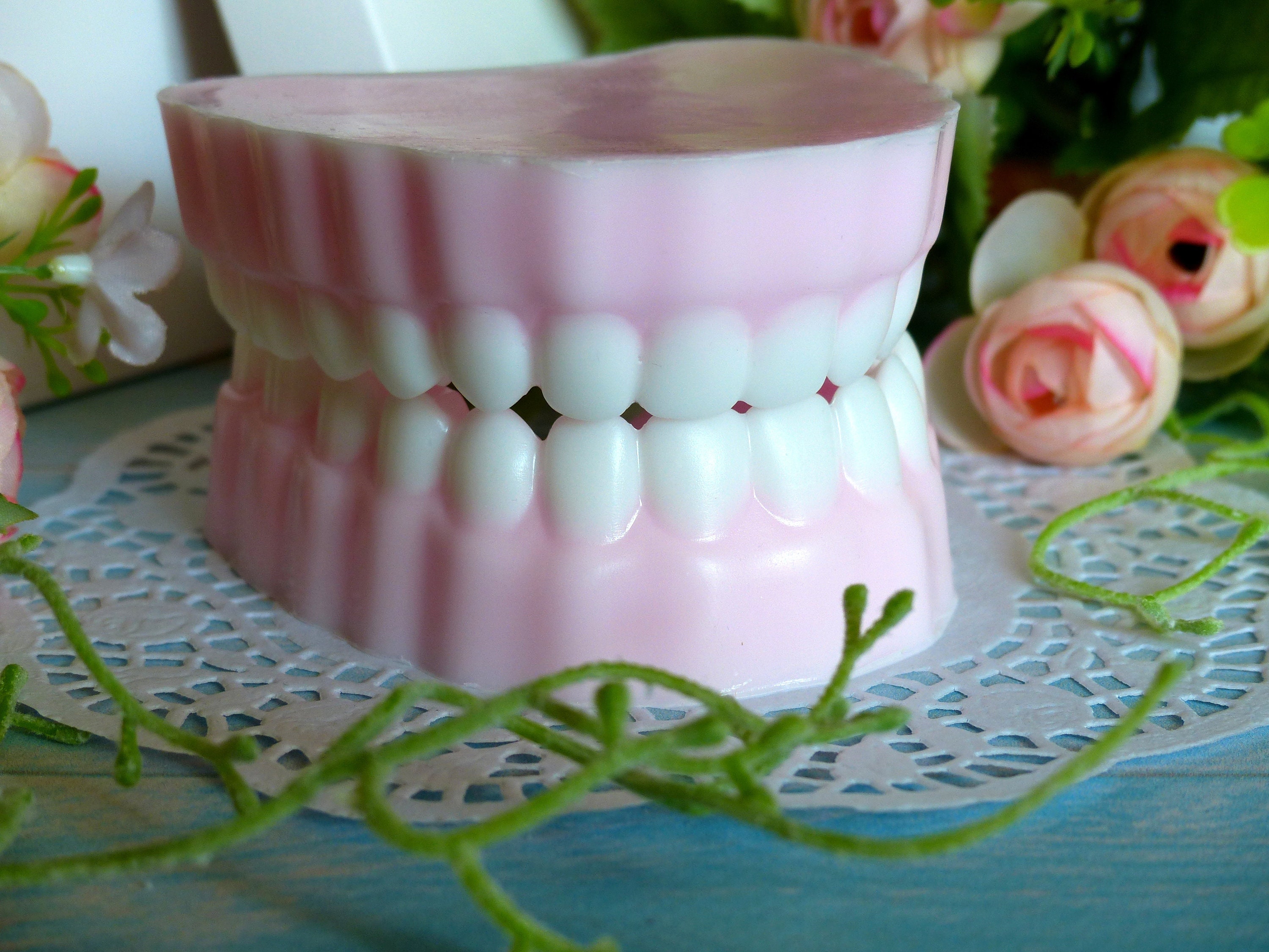 Teeth Soap Homemade Denture Souvenir for Parents Anniversary - Etsy