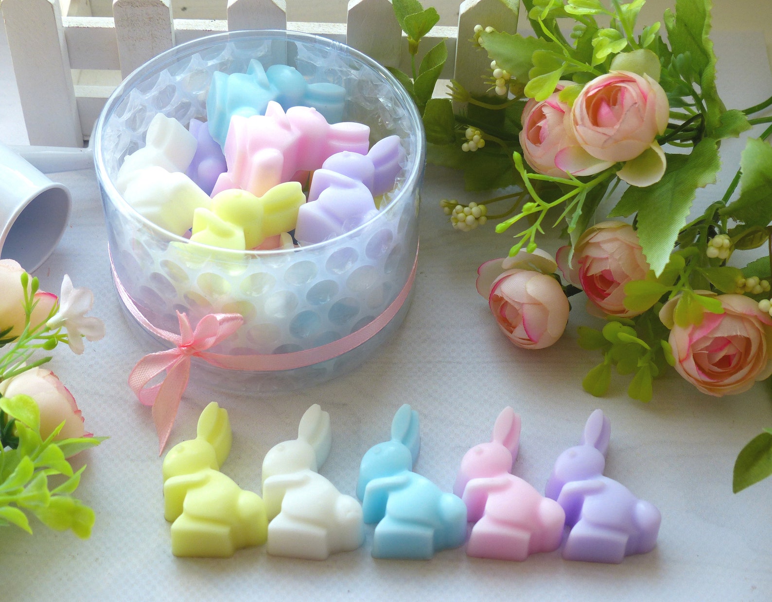 Easter Soap Handmade Souvenir Bunny Gift - Etsy