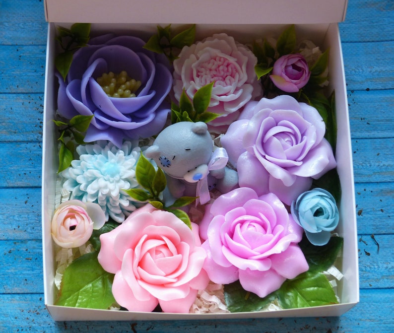 Floral Soap Souvenir Box - Etsy