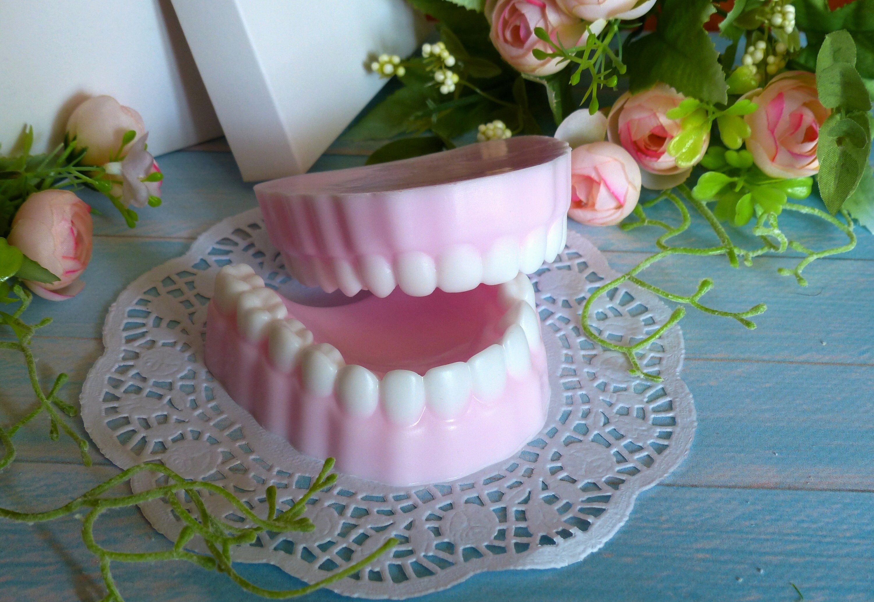 Teeth Soap Homemade Denture Souvenir for Parents Anniversary - Etsy