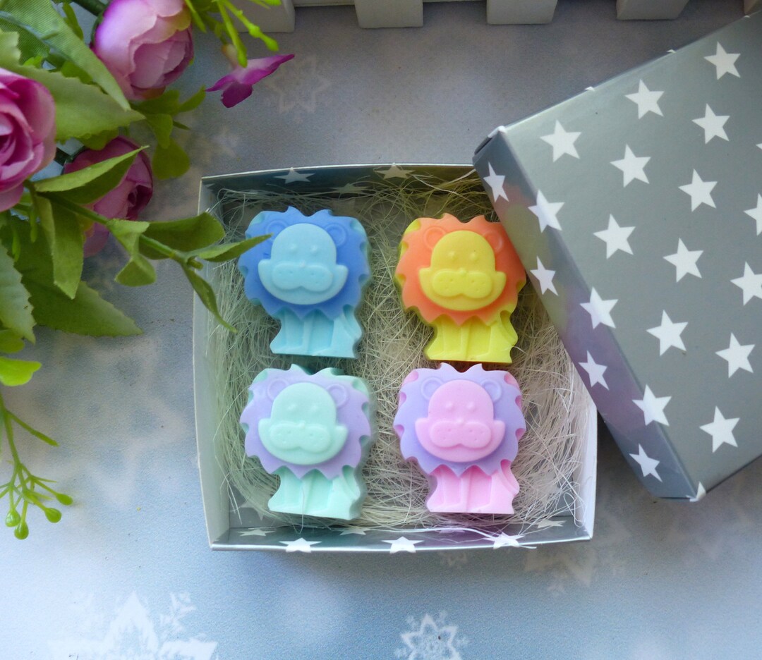 Lion Soap Souvenir for Baby Shower - Etsy