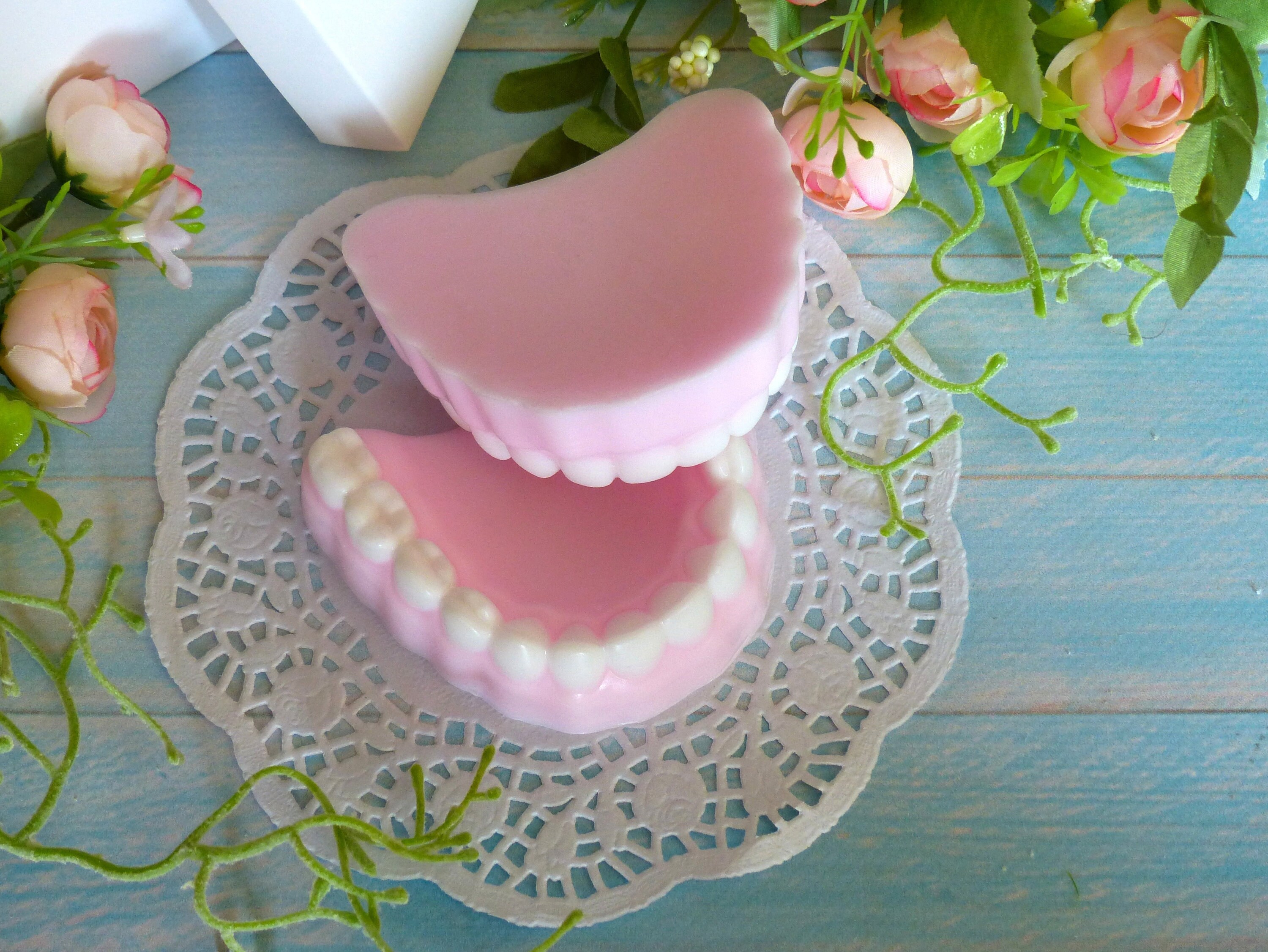 Teeth Soap Homemade Denture Souvenir for Parents Anniversary - Etsy