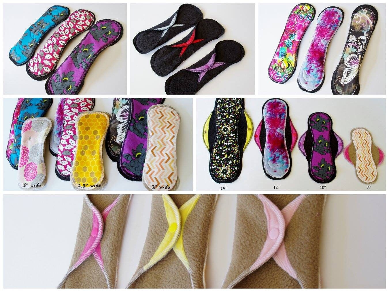 Cloth Pad Pattern Simply Curvy Sewing Tutorial Serged Pad - Etsy Australia