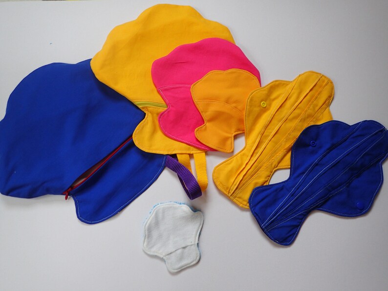 Wetbag Pattern Bundle, Pad Wrapper, Purse Wetbag and Large Wetbag ...