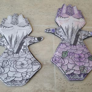 Cloth Pad Pattern, PDF Pattern for Cloth Pad, 8inch Evil Queen, Cloth ...