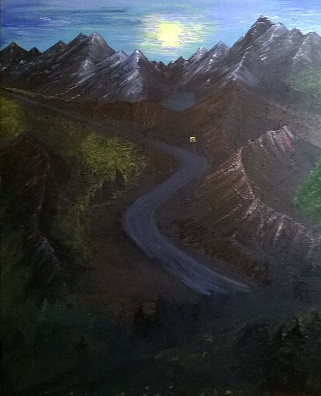 Original Painting Route - Etsy