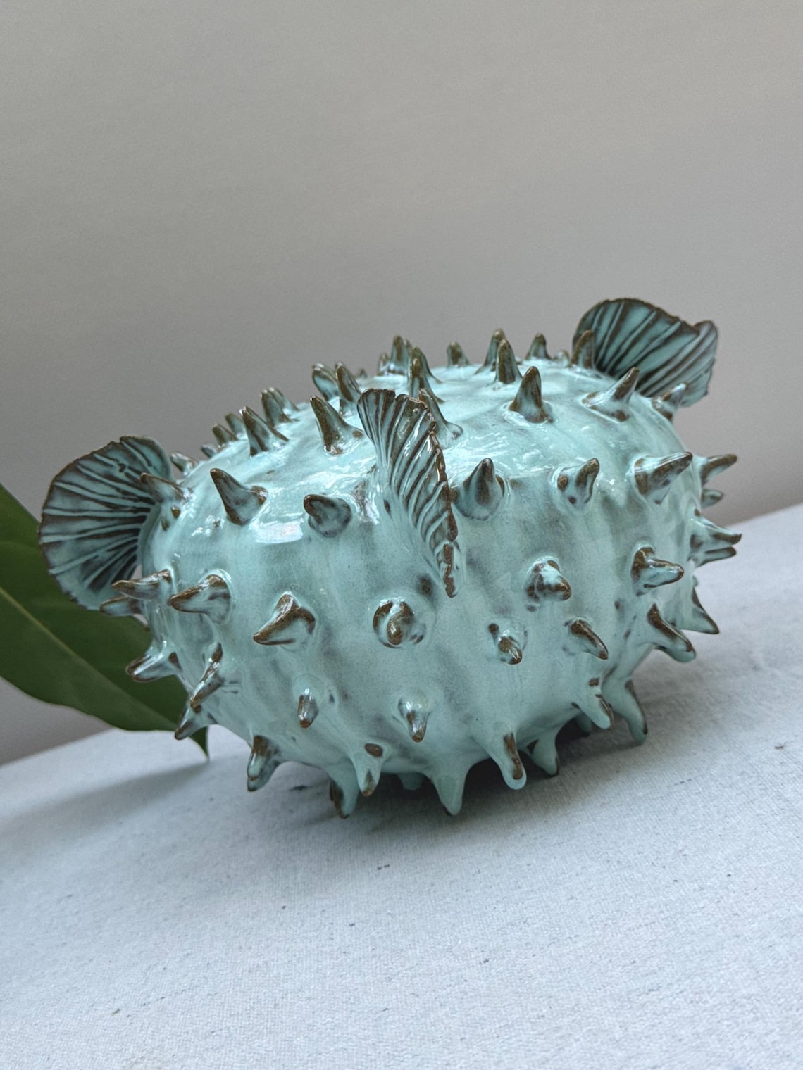 Puffer Fish XL: South Shore Collection - Handmade Ceramic Sculpture ...