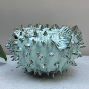 Puffer Fish XL: South Shore Collection - Handmade Ceramic Sculpture ...