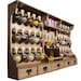 30 Bubbles Wooden Spice Cabinet Wood Stain - Etsy