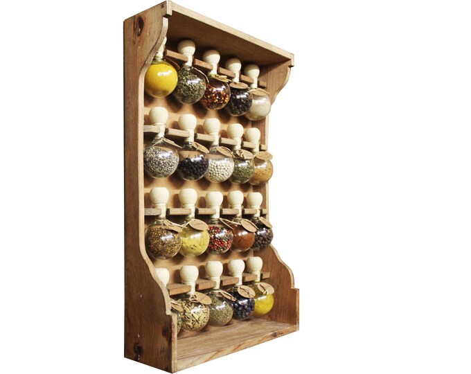 Spice Rack Organizer. Beautiful Metal Storage for Your Kitchen - Etsy