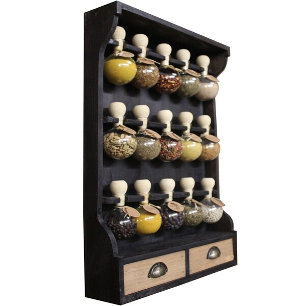 Wooden Spice Rack - Etsy