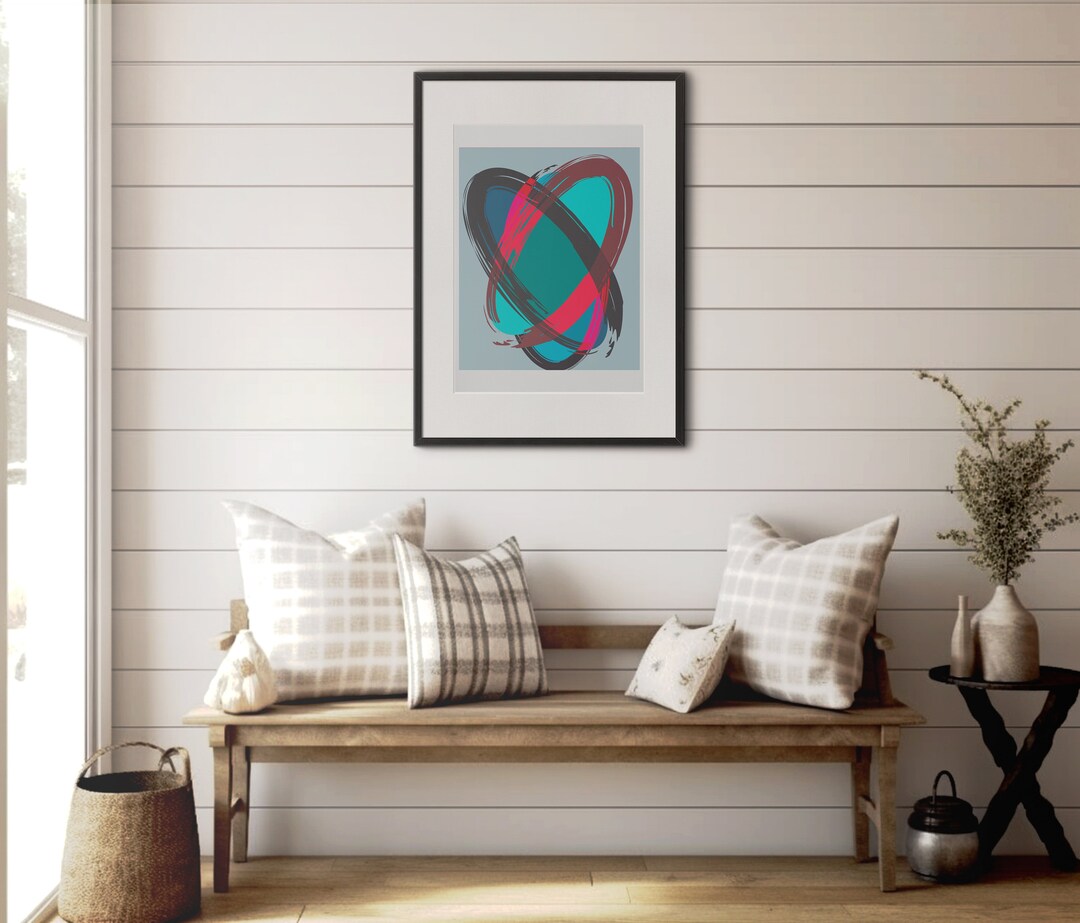 Artful Home Decorations, Abstract Wal Print, Artful Home Gift, Artful ...