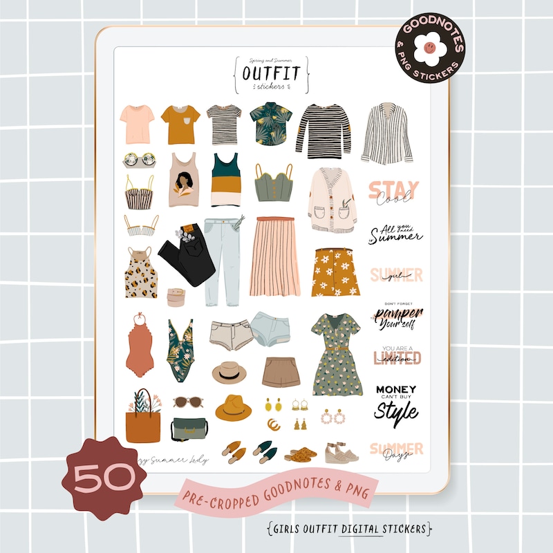 Clothes Stickers - Etsy