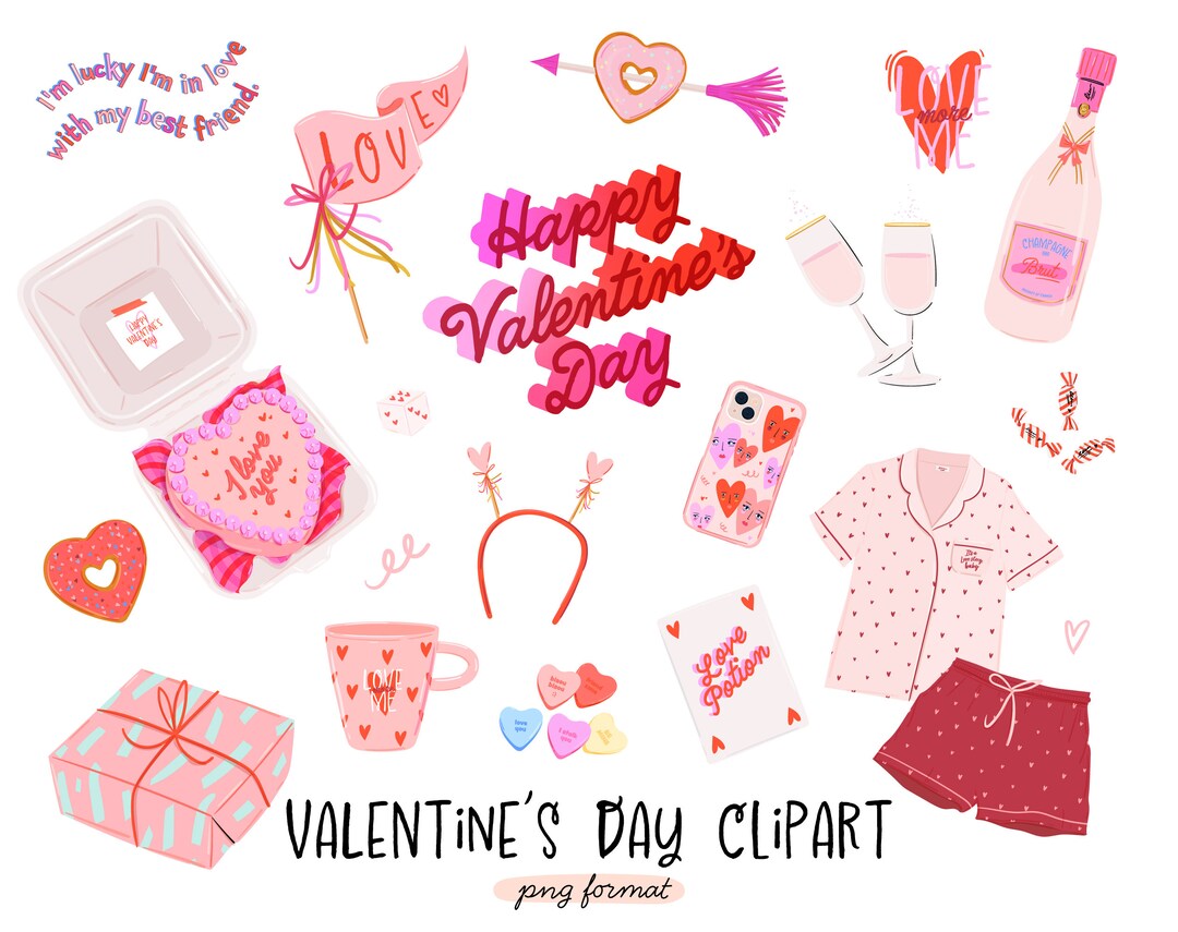 Valentine's Day Girl Clipart and Love Quotes. Fashion Love Clipart ...