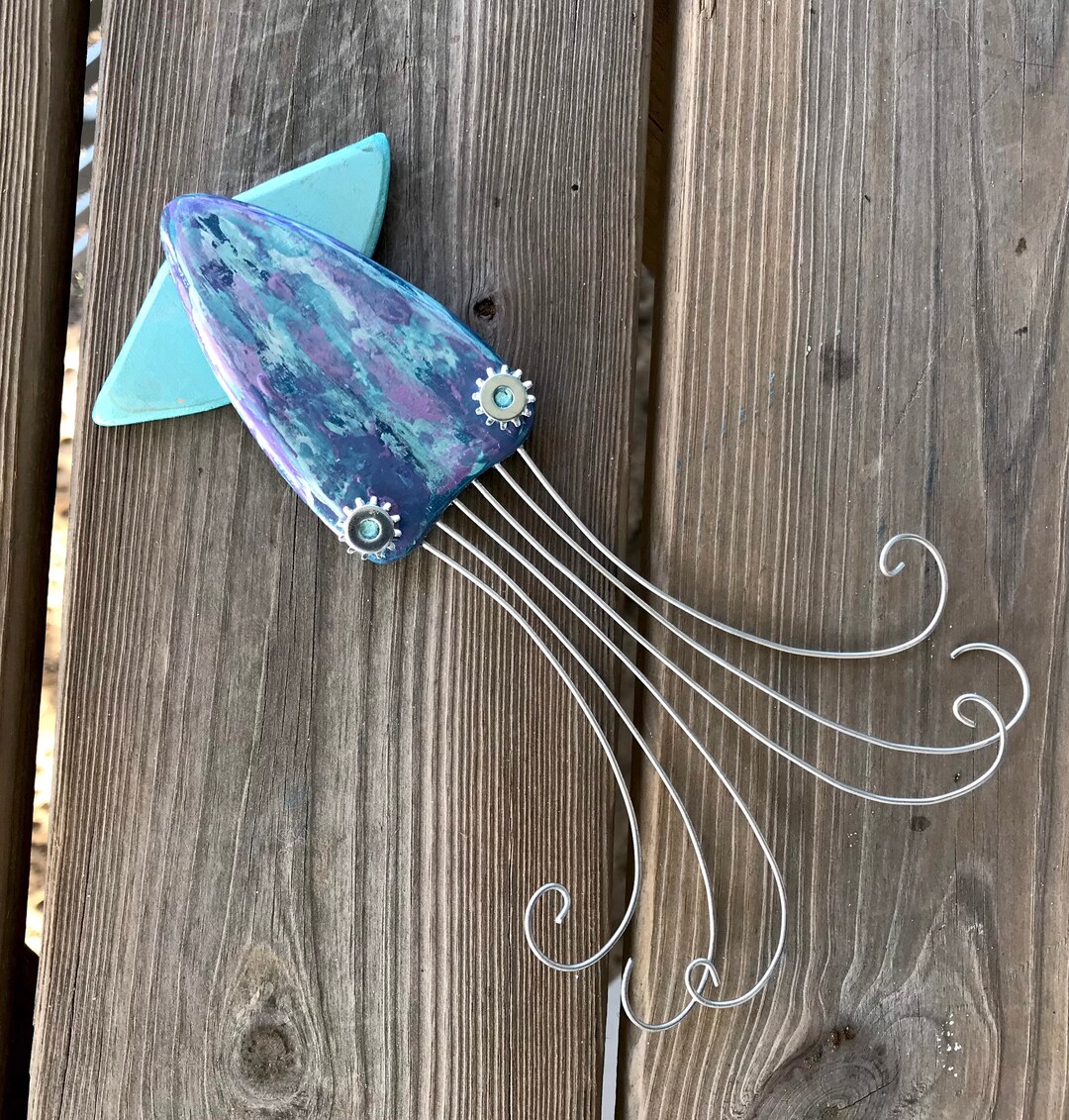 Mini Squid Wall Art - Etsy