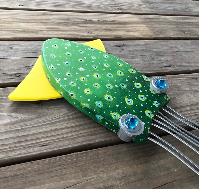 Wooden Squid Wall Art Painted Wood and Metal Squid. Coastal - Etsy