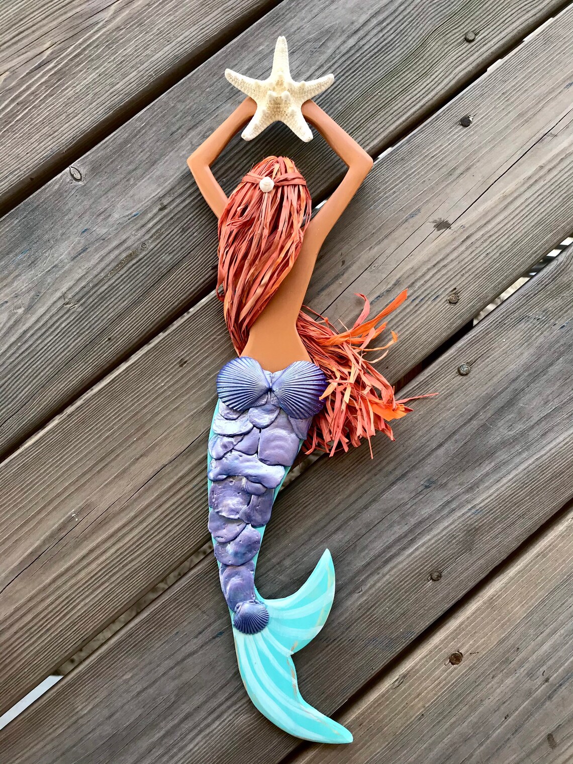 Wooden Mermaid Wall Art Mermaid Decor Mermaid Wall Hanging - Etsy