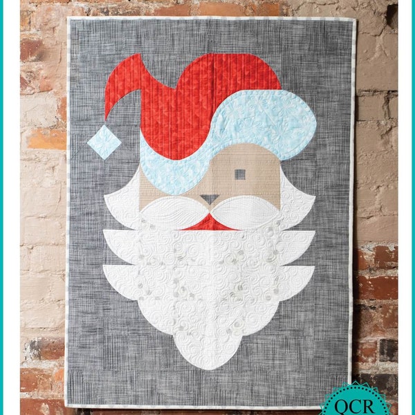 Santa Quilt Pattern - Etsy