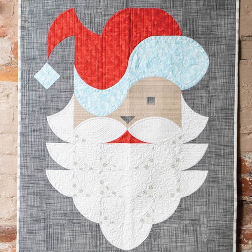 Posh Santa Quilt Pattern Digital PDF Pattern Sew Kind of - Etsy