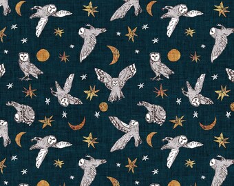 Figo Forest Fable Fabric - Etsy