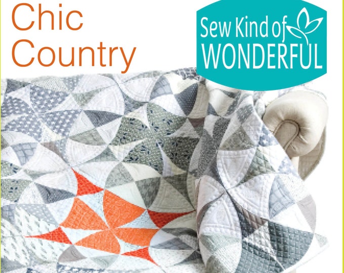 Chic Country Quilt Pattern Digital PDF Pattern Sew Kind of | Etsy