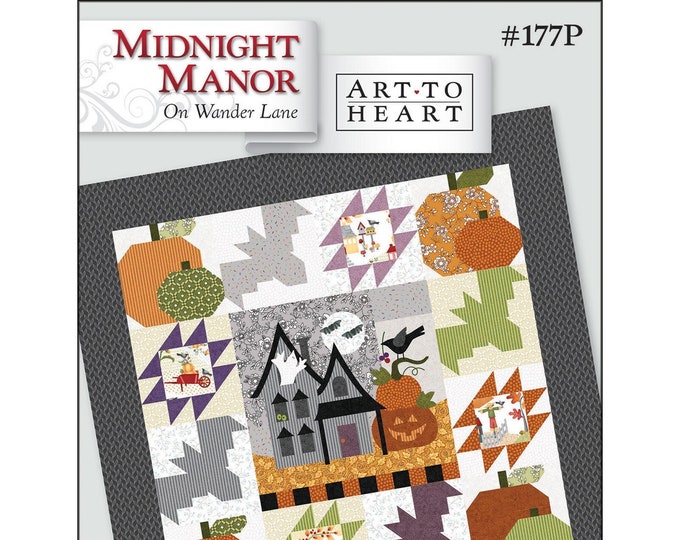 Midnight Manor on Wander Lane Pattern, Art to Heart, Nancy Halvorsen ...