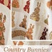 Country Bunnies Pattern, the Pattern Basket, Margo Languedoc Designs ...