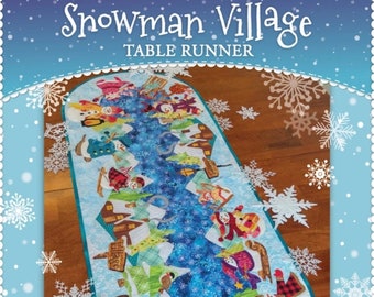Christmas Village Table Runner - Etsy