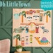 Oh Little Town Quilt Pattern, Digital PDF Pattern, Sew Kind of ...