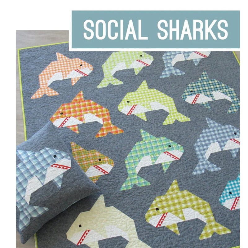 Shark Quilt - Etsy