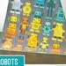 Robots Quilt Pattern by Elizabeth Hartman, EH-066 - Etsy