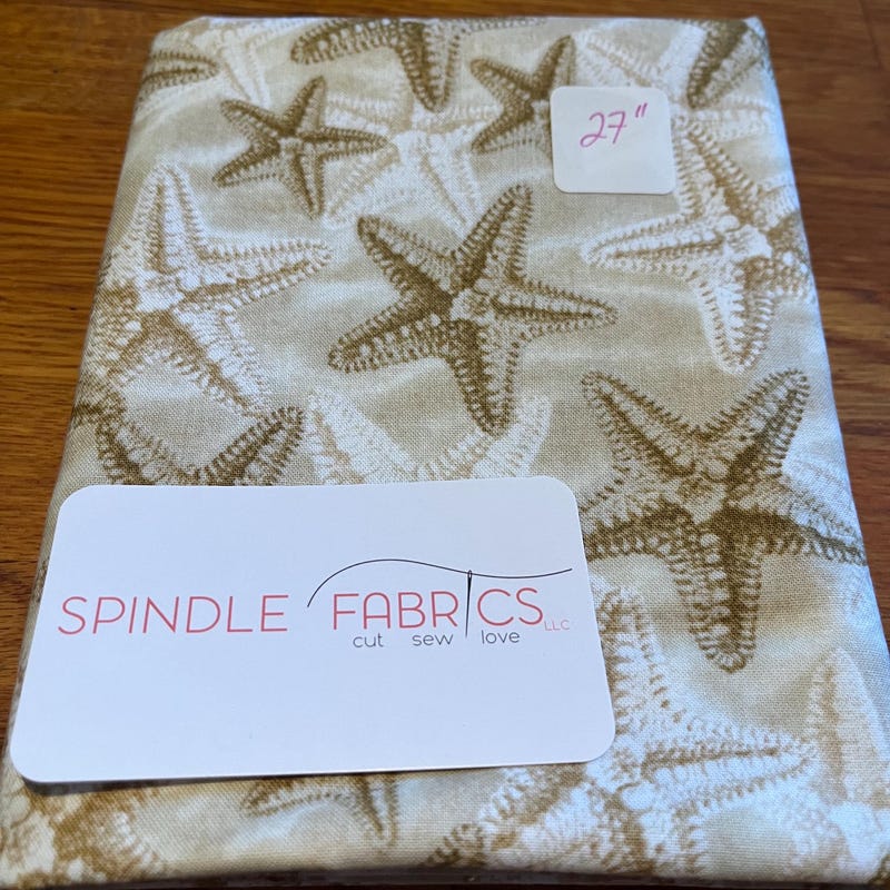 Starfish Fabric - Etsy