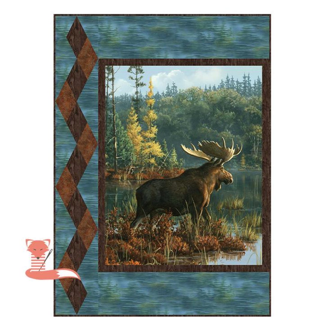 Stacked Diamonds Pattern, Northwood Naturescapes, Northcott, PTN3358 - Etsy