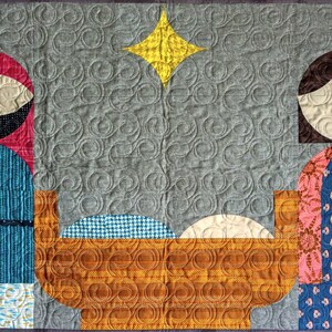 Starry Night Nativity Quilt Pattern, Digital PDF Pattern, Sew Kind of ...