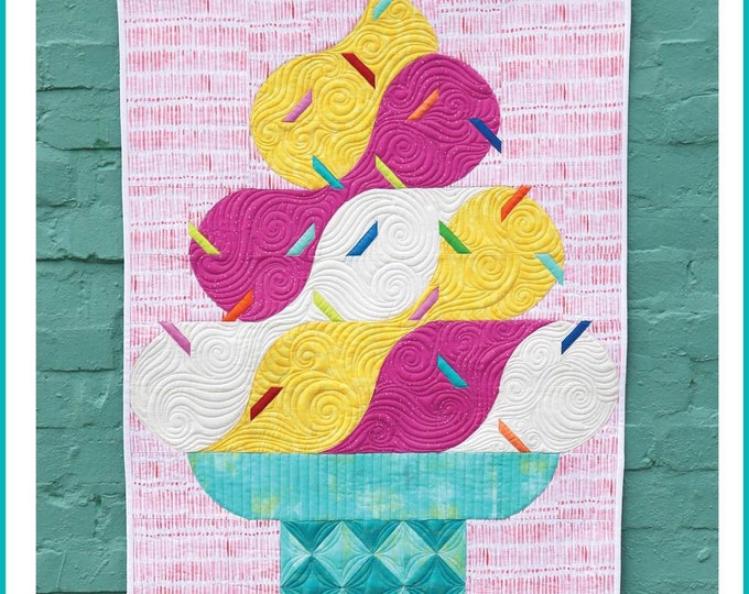 Posh Swirl Quilt Pattern, Digital PDF Pattern, Sew Kind of Wonderful - Etsy
