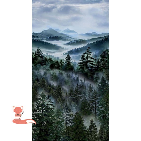 Mountain Quilt Panel - Etsy