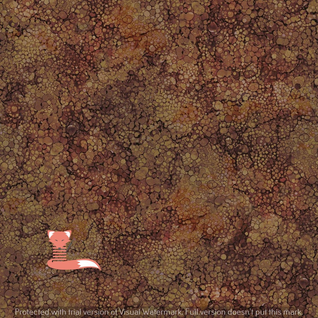 Dark Rust Bliss Texture Fabric, Brown, Lone Wolf, Northcott, DP27192-34 ...