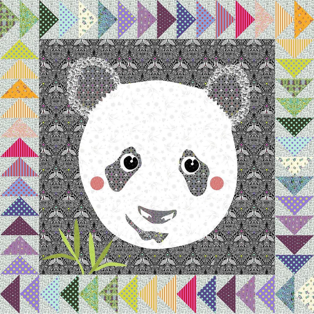 Spots - Panda 30"x30" Laser Cut Quilts, Madi Hastings - Etsy
