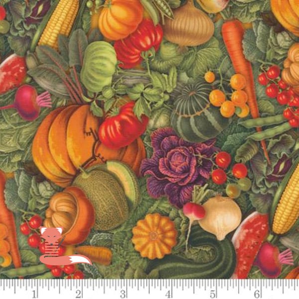 Vegetable Fabric - Etsy