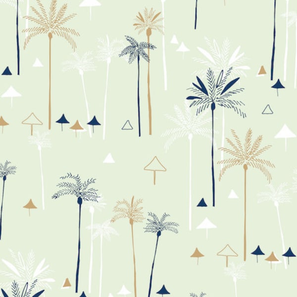 Palm Tree Fabric - Etsy