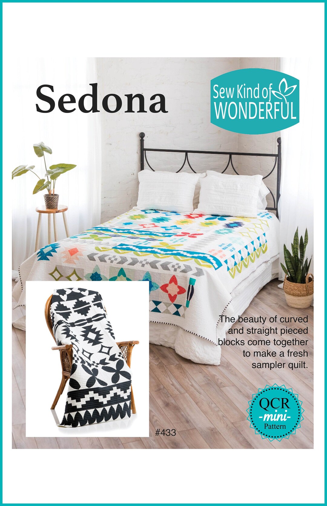 Sedona Quilt Pattern, Digital PDF Pattern, Sew Kind of Wonderful - Etsy