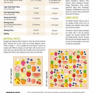The Produce Section Pattern by Elizabeth Hartman - Etsy