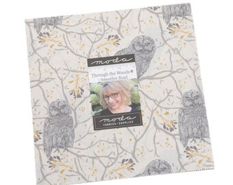 Through the Woods Fabric - Etsy