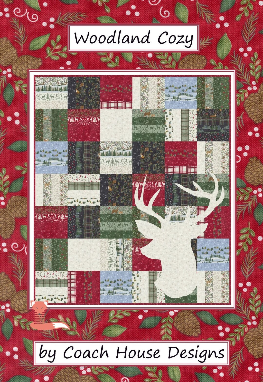 Woodland Cozy Pattern, Coach House Designs, CHD-2330 - Etsy