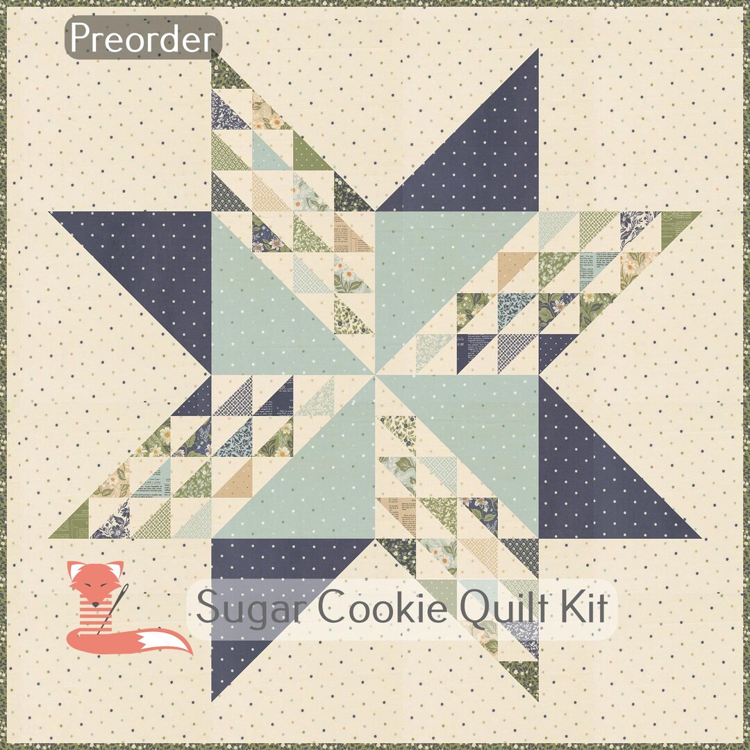Preorder Sugar Cookie Quilt Kit, True Love Fabrics, Lella Boutique by ...