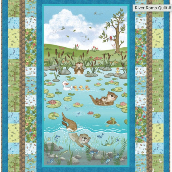 Otter Fabric - Etsy