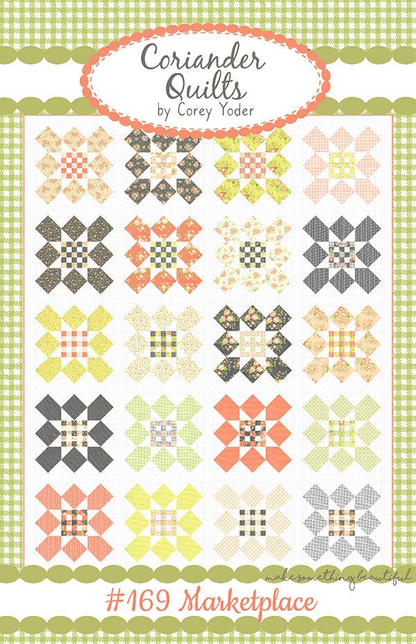 Marketplace Quilt Pattern Pattern 160 Corey Yoder Moda - Etsy