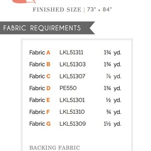 Unwind Quilt Kit, 73" × 84", Unwind Pattern, Jessica Simpson, Art ...