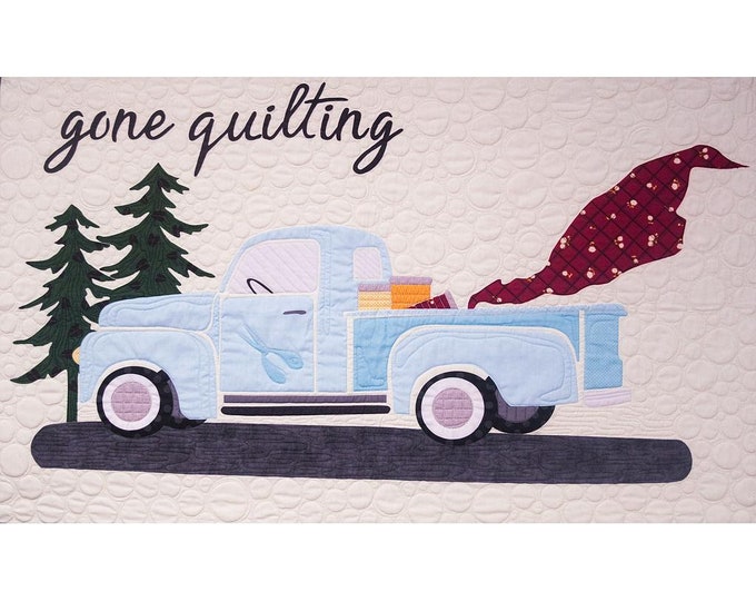 Gone Quilting Laser Fabric KIT, Laser Cut, Alyssa Woolstenhulme, Laser ...