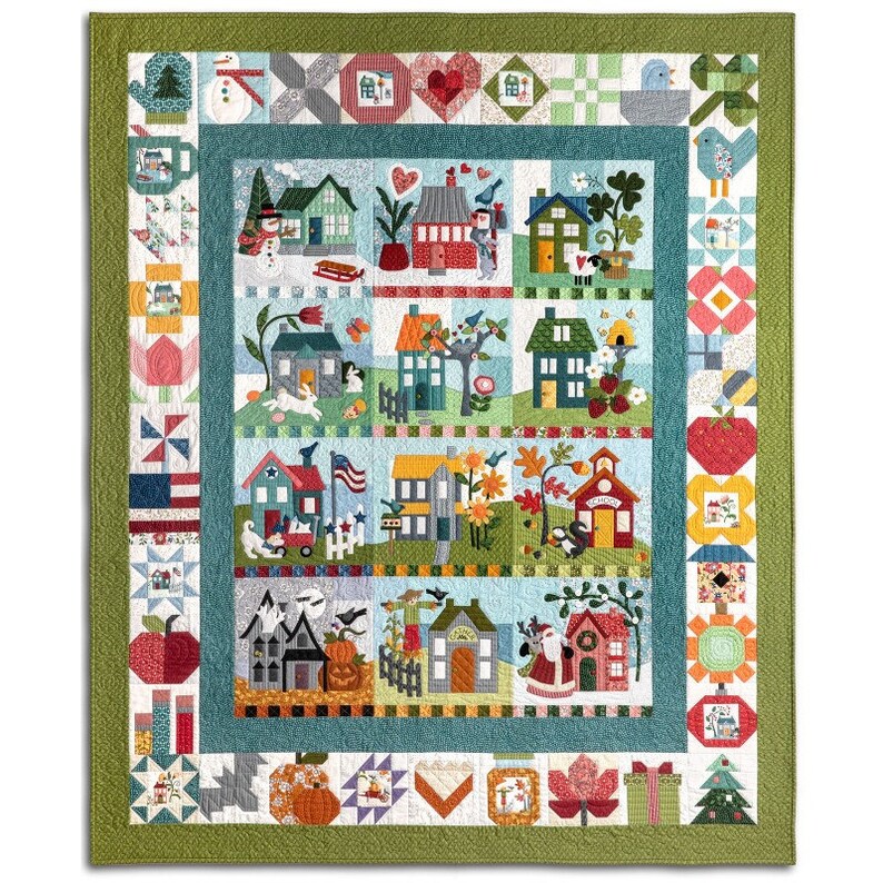 Liberty Heights on Wander Lane Pattern Art to Heart Nancy - Etsy